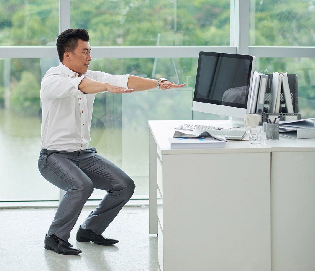 10-Mins Exercises at Work for a Healthier Mind